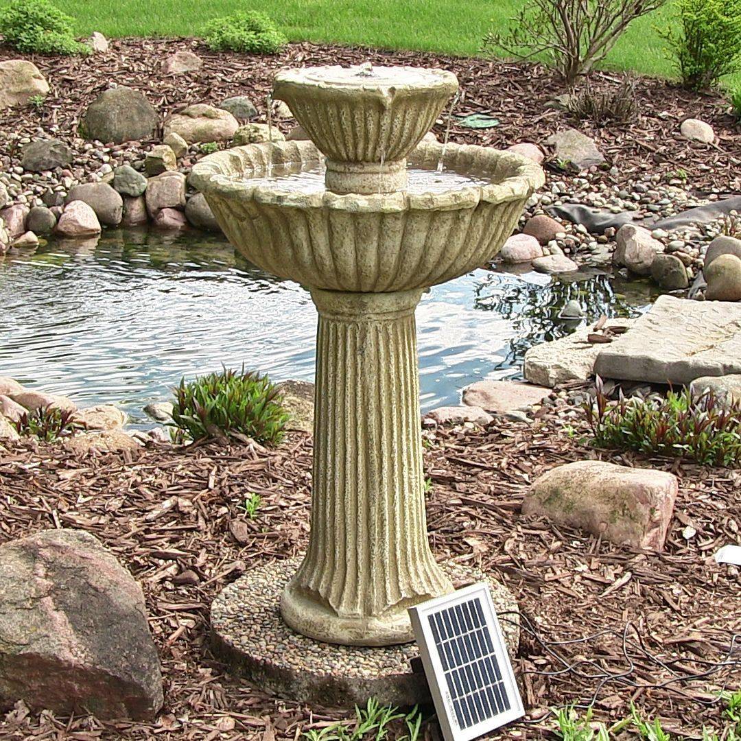 22 Solar Garden Water Features Ideas You Should Check | SharonSable