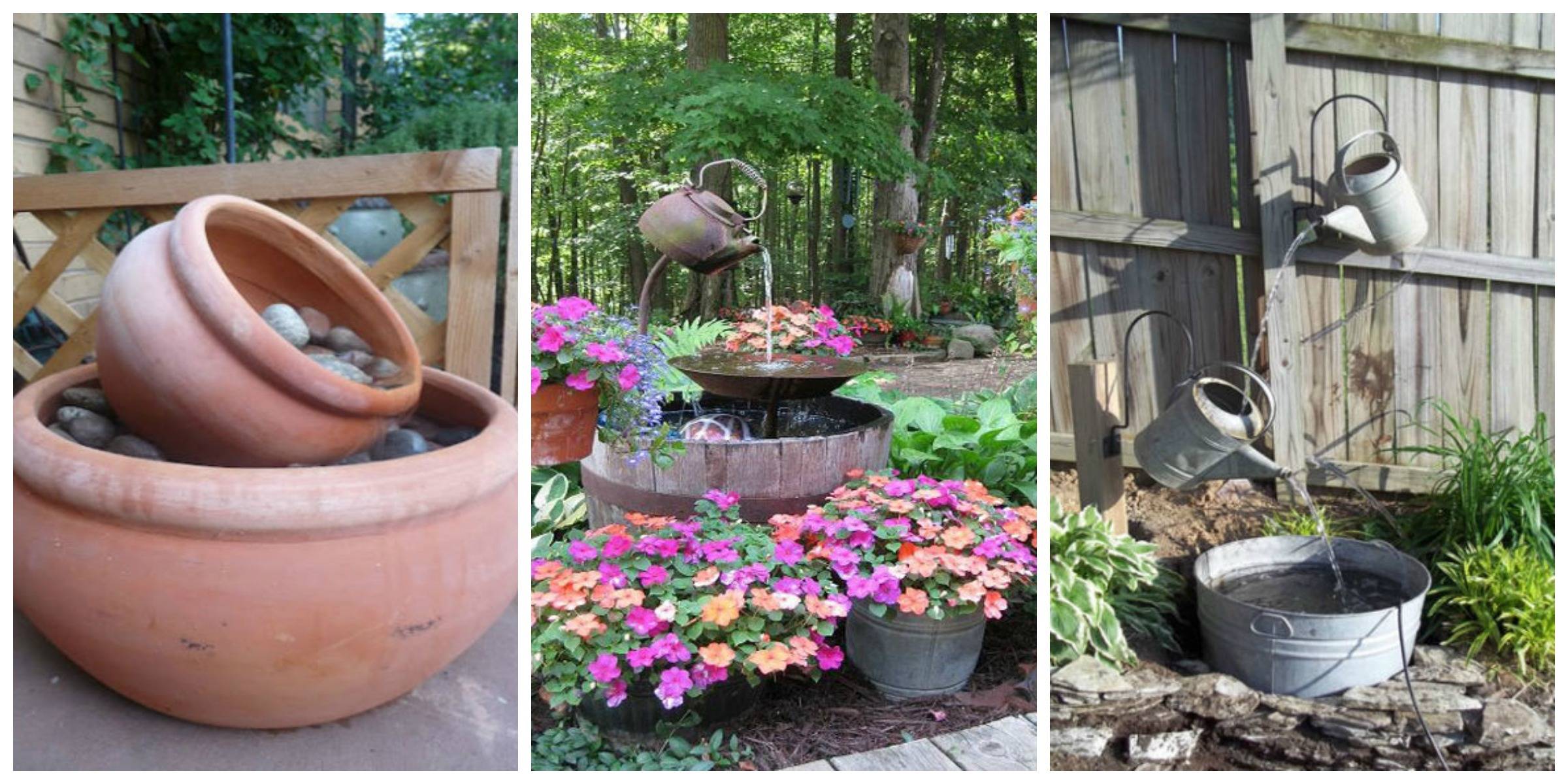 20 DIY Garden Water Features Ideas You Should Look | SharonSable