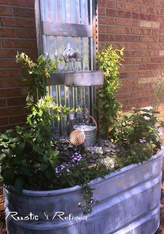 20 DIY Garden Water Features Ideas You Should Look | SharonSable