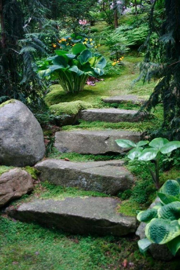 19 Forest Garden Paths and Walkways Ideas You Gonna Love | SharonSable