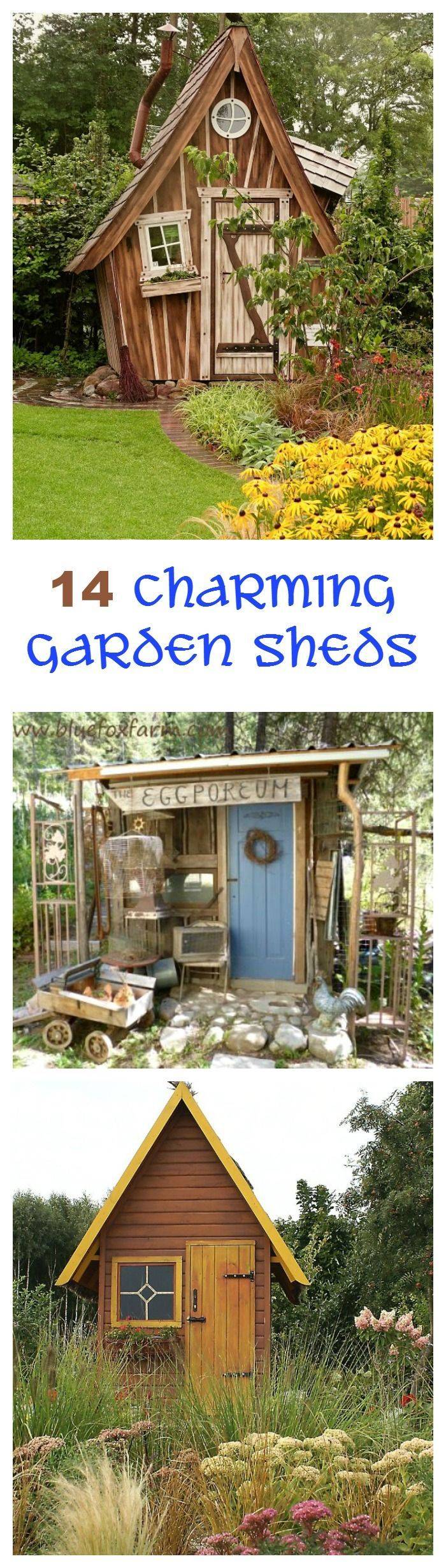 21 Funky Garden Sheds Ideas For This Year | SharonSable