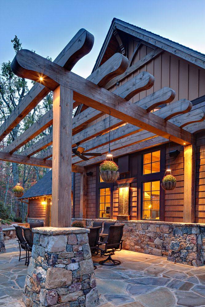 24 Rustic Garden Pergolas Ideas For This Year | SharonSable