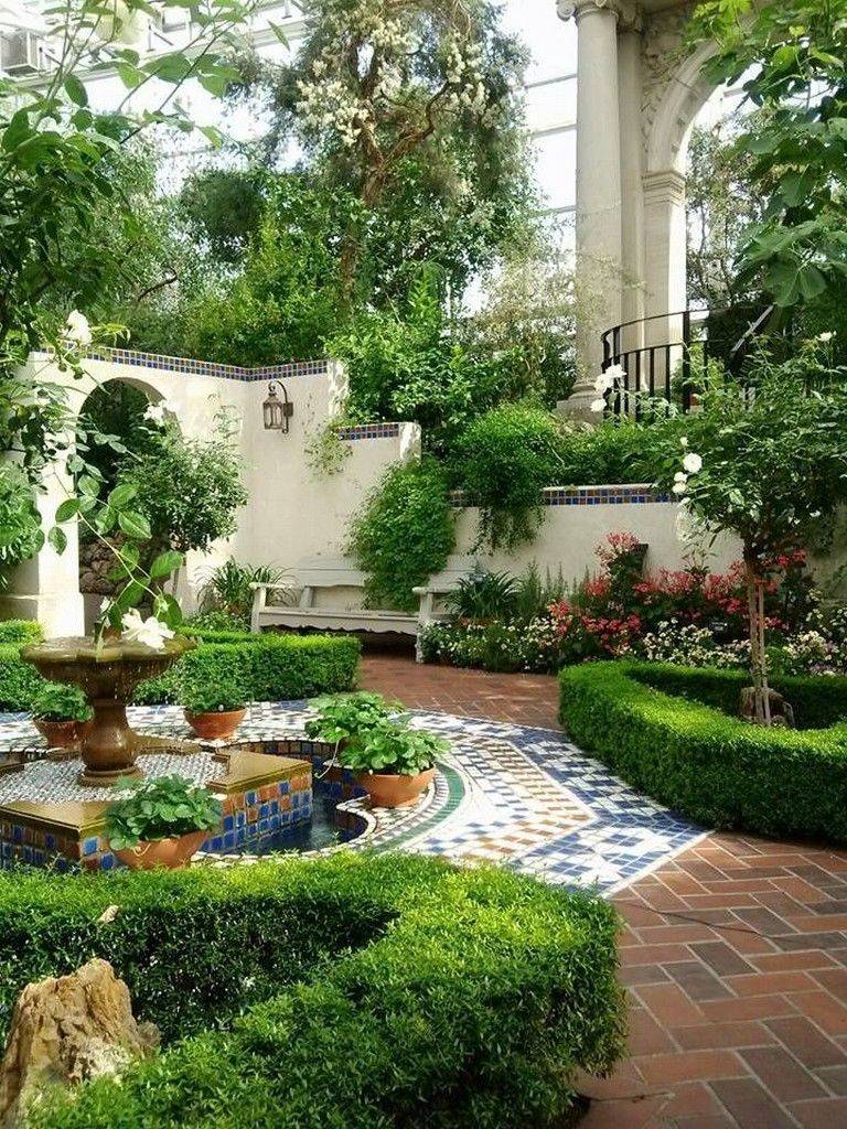 20 Italian Courtyard Garden Ideas You Should Check | SharonSable