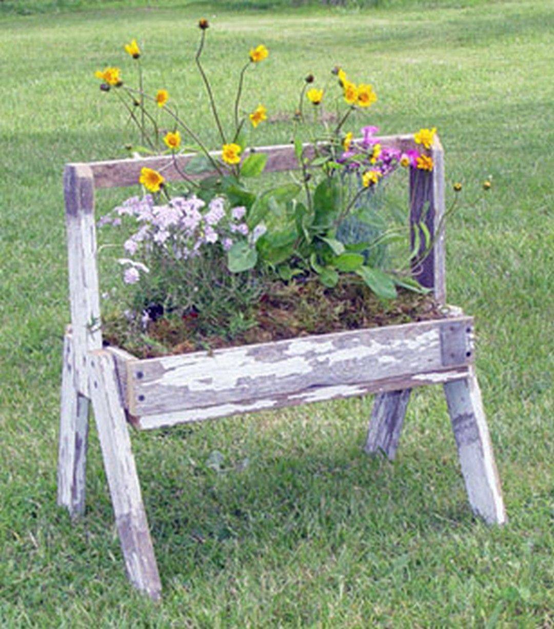 23 Rustic Garden Planters Ideas To Try This Year | SharonSable