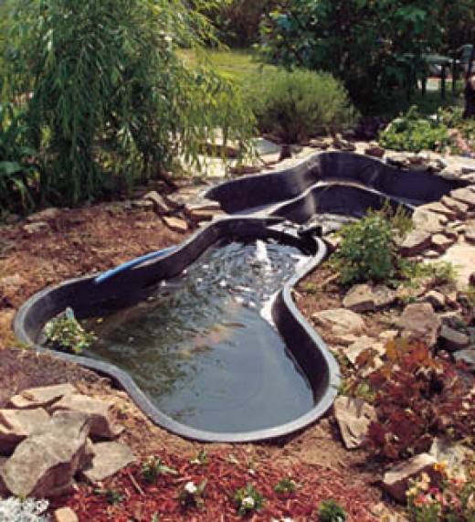 21 Preformed Garden Pond Ideas You Should Look | SharonSable