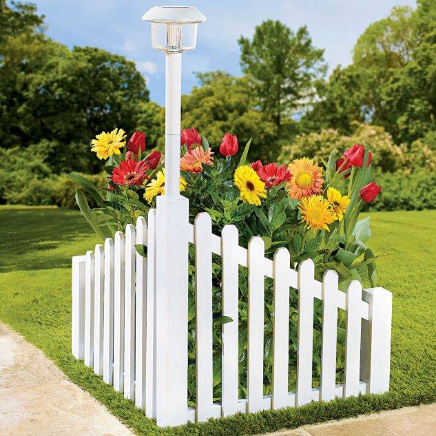 21 Corner Garden Fence Landscape Ideas You Cannot Miss | SharonSable