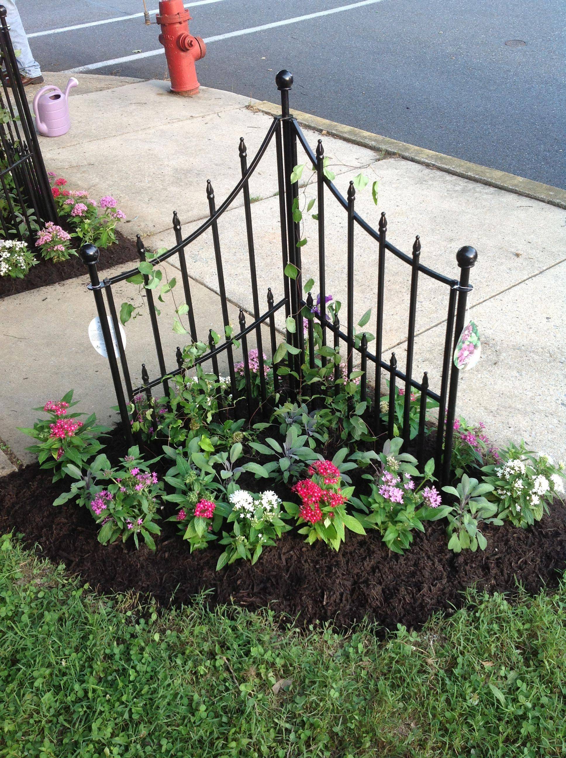 21 Corner Garden Fence Landscape Ideas You Cannot Miss | SharonSable