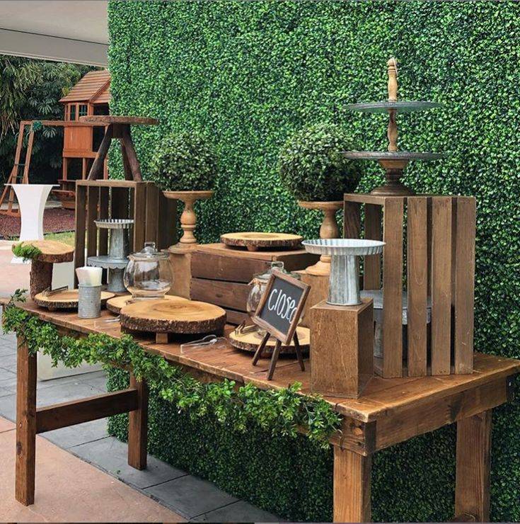 21 Rustic Garden Table Ideas Worth to Check | SharonSable