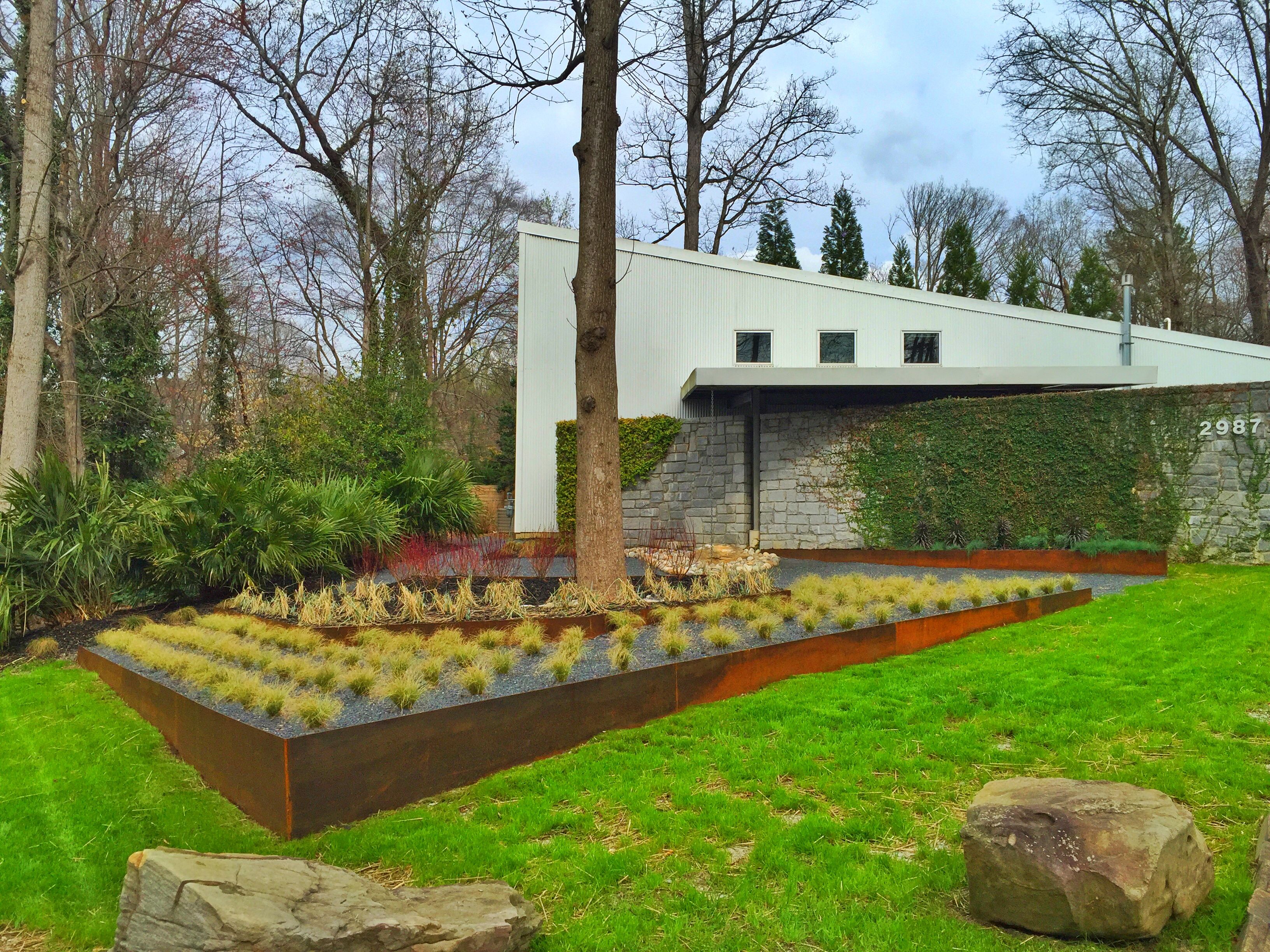 21 Corten Steel Garden Design Ideas Worth a Look | SharonSable