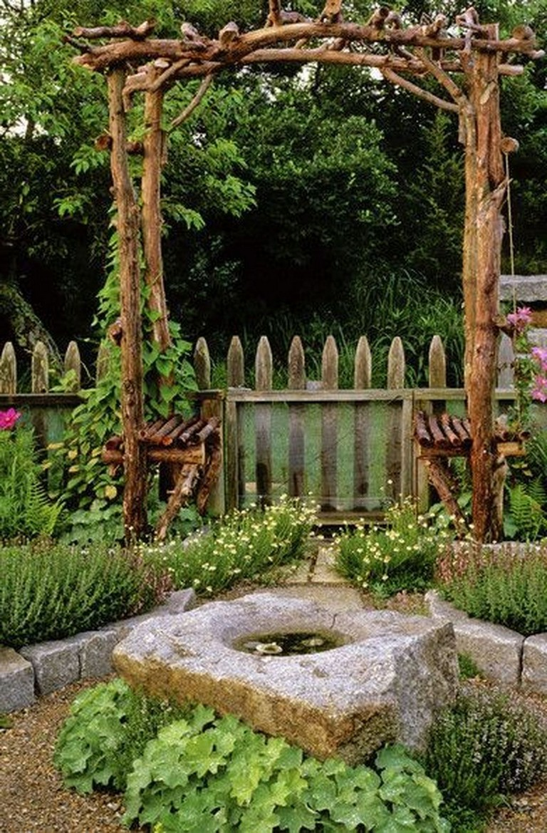 25 Rustic Country Garden Arbor Ideas You Should Look | SharonSable
