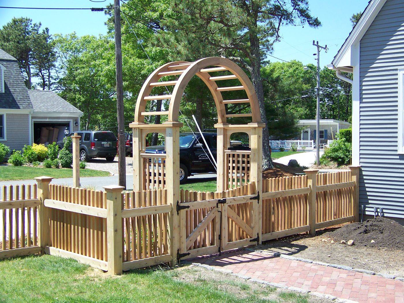 20 Garden Arbor with Gate Ideas You Gonna Love | SharonSable