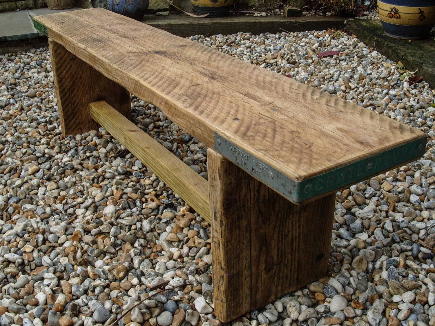 22 DIY Rustic Garden Bench Ideas Worth to Check | SharonSable