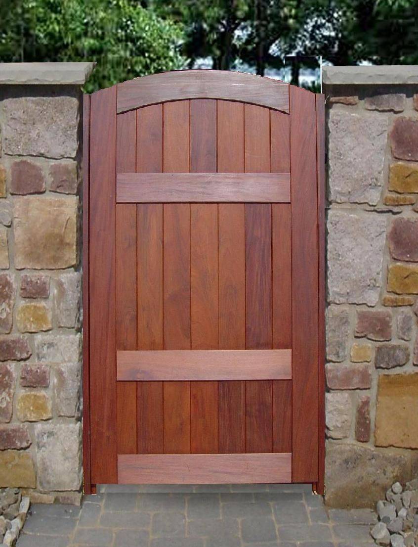 22 Wooden Garden Gate Door Ideas You Gonna Love | SharonSable