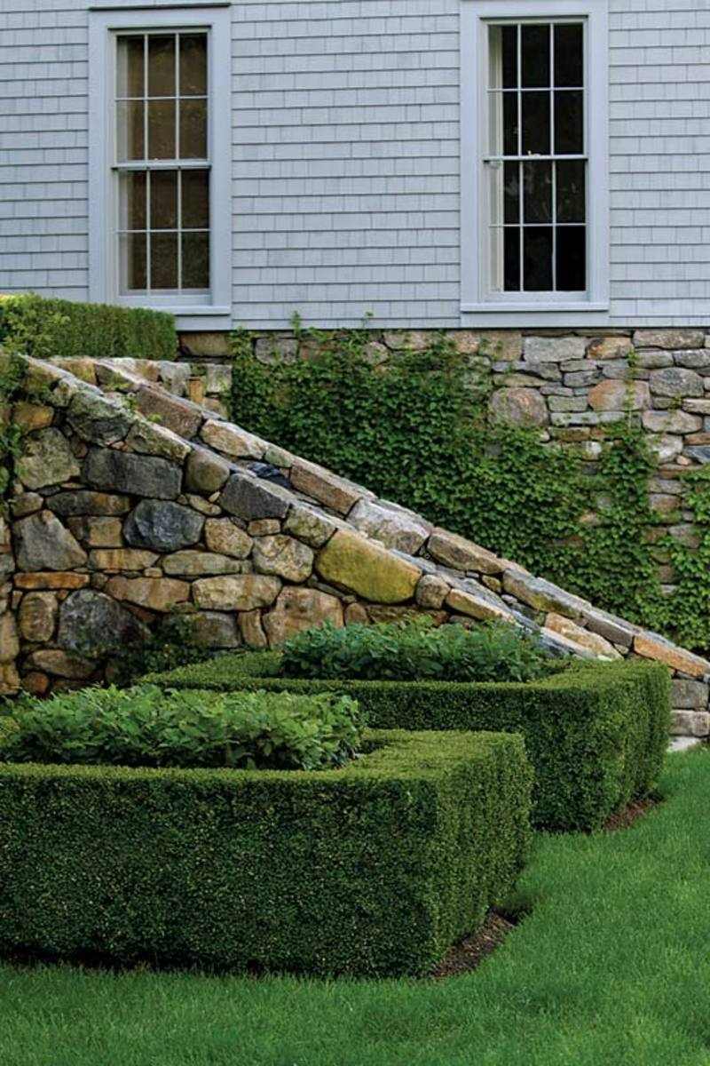 24 Dry Stack Stone Wall Garden Ideas Worth a Look | SharonSable