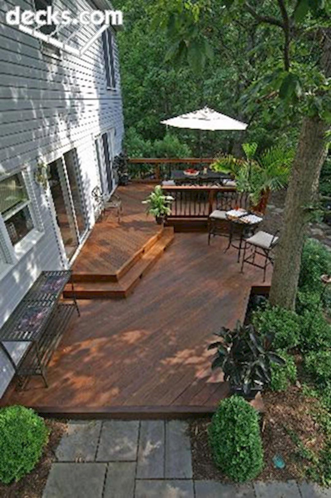 19 Decking Design for Iddle of Garden Ideas You Should Look | SharonSable
