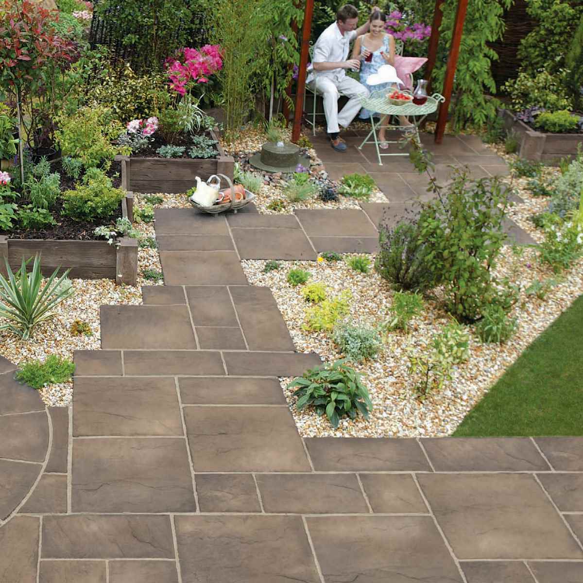 20 Garden Paving Ideas Worth a Look | SharonSable