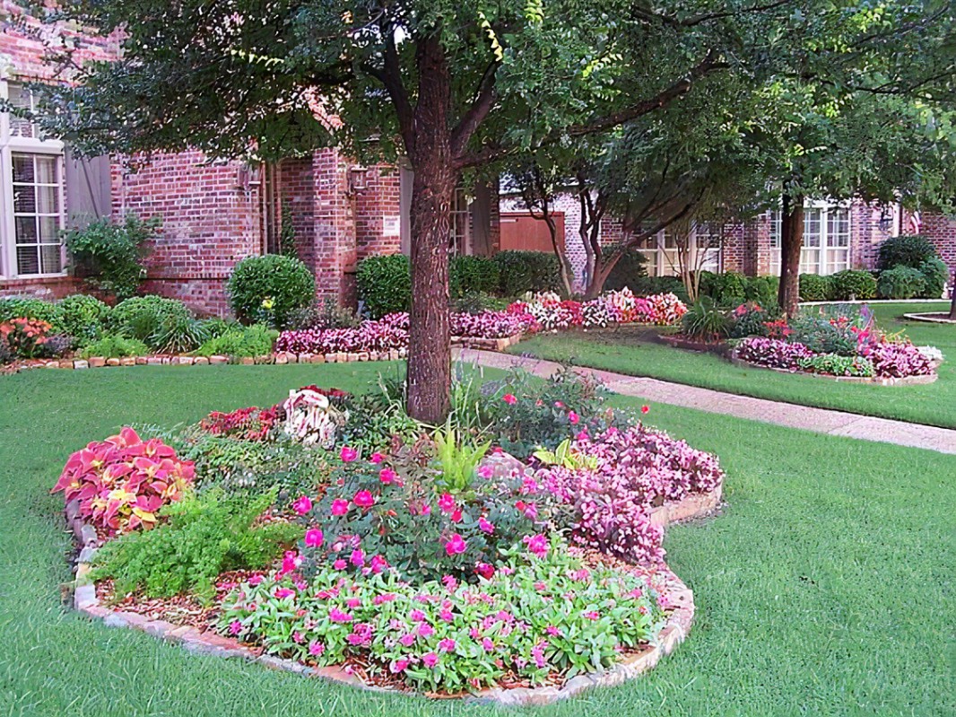 17 Flower Garden with Trees Ideas You Gonna Love | SharonSable