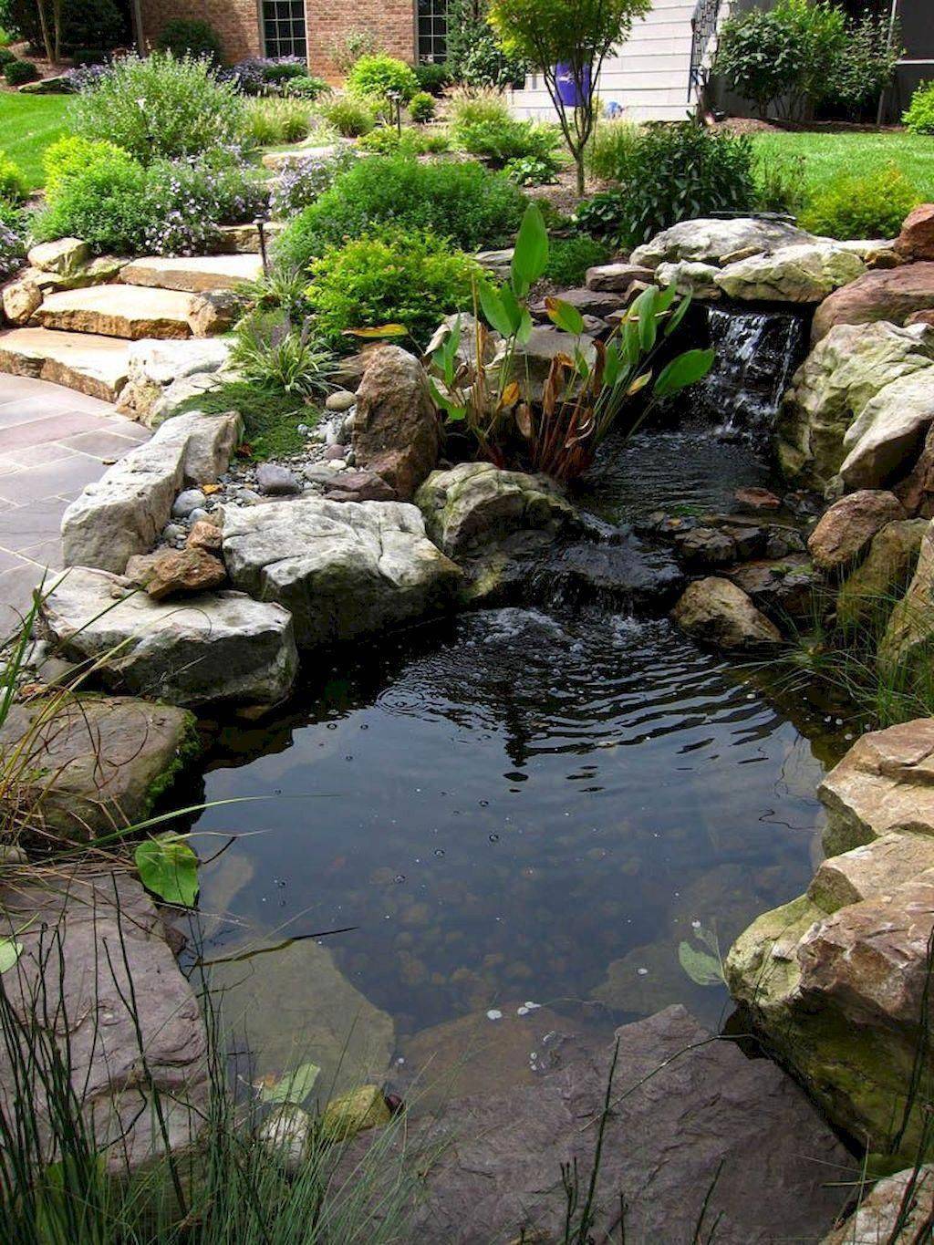 25 Beautiful Backyard Ponds and Garden Ideas To Consider | SharonSable