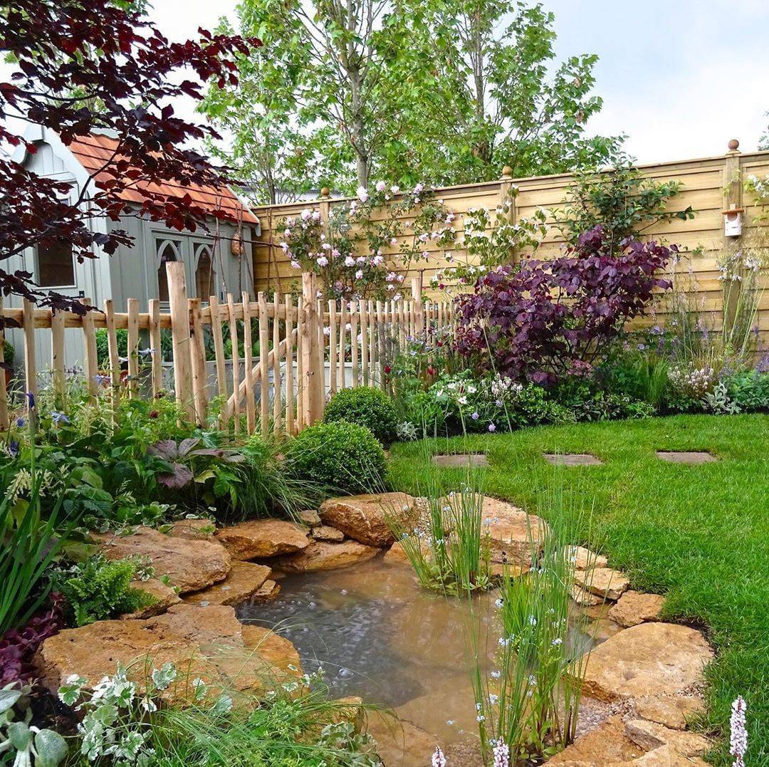 22 Cottage Garden Pond Ideas You Must Look | SharonSable