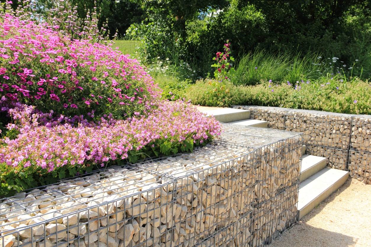 23 Gabion Walls for Garden Ideas You Gonna Love | SharonSable