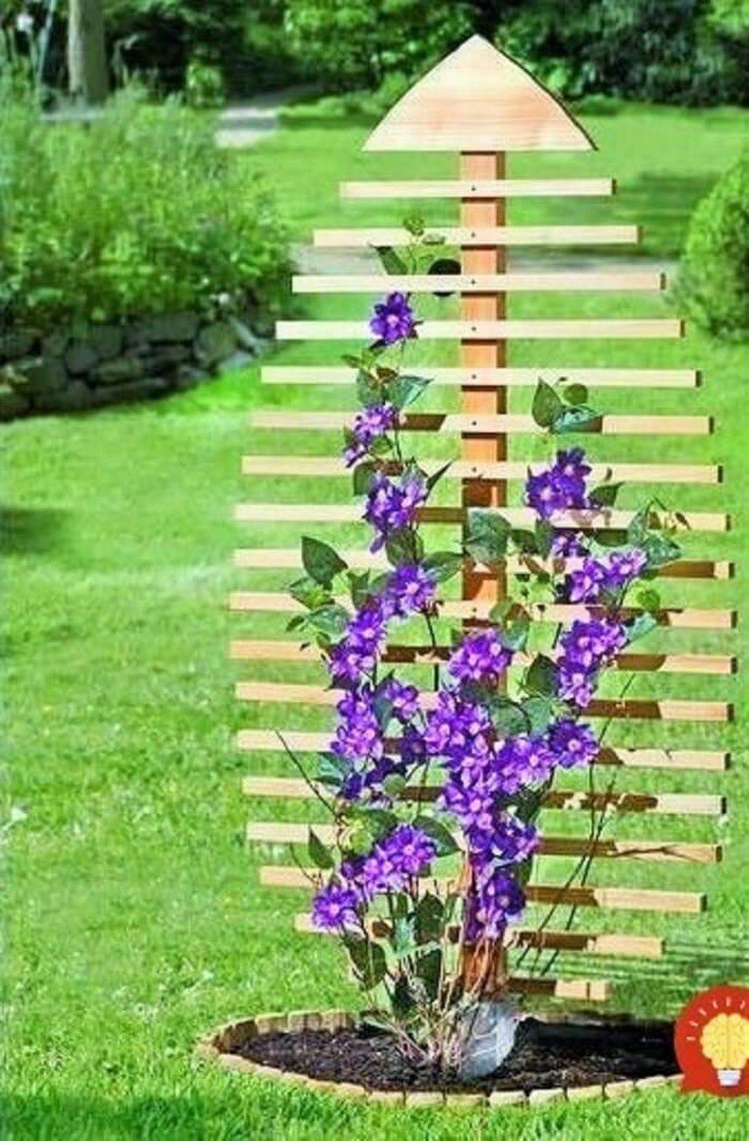 24 Creative Garden Trellis Ideas To Try This Year | SharonSable