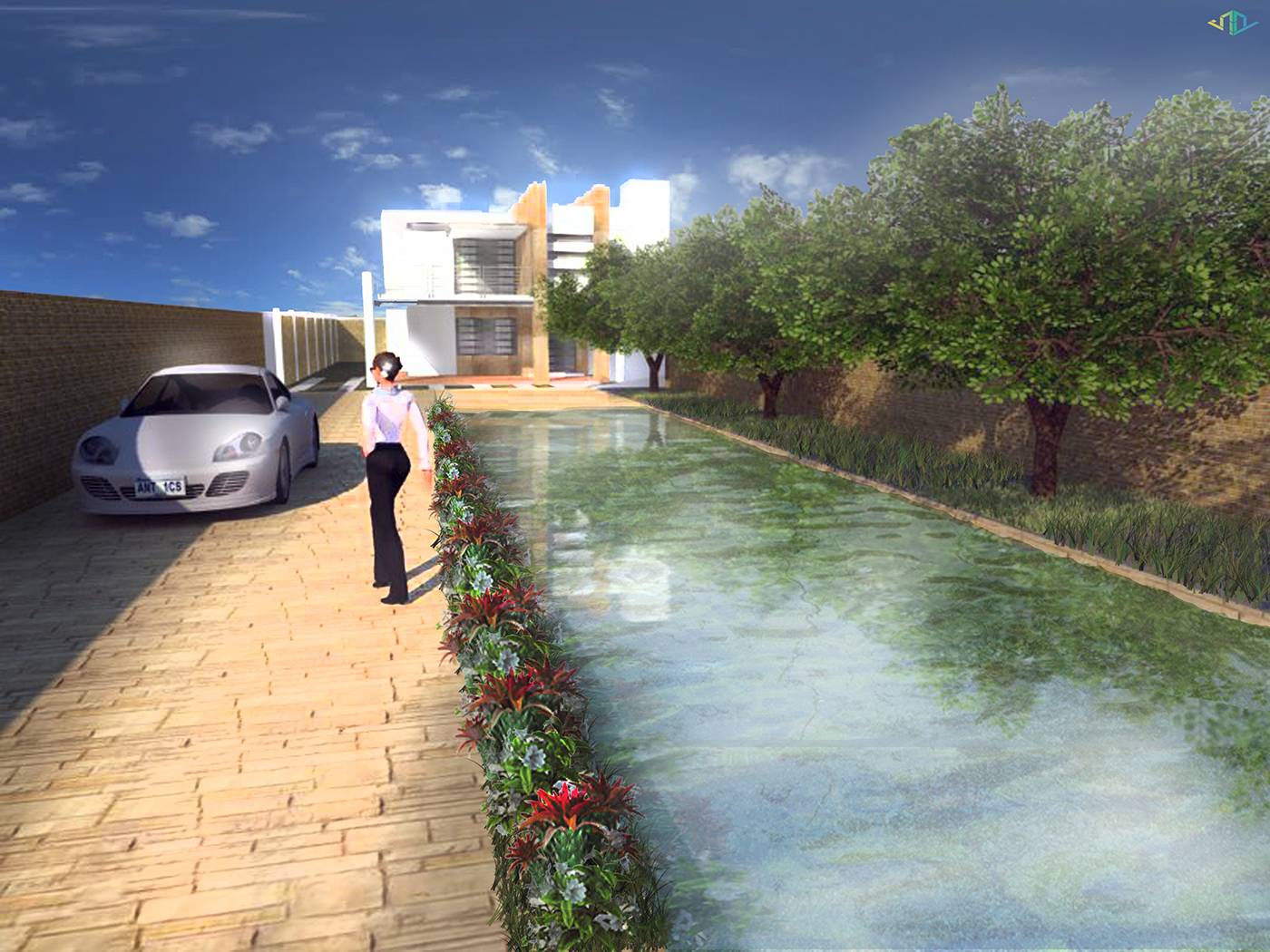 21 Linear Garden Design Ideas You Gonna Love | SharonSable