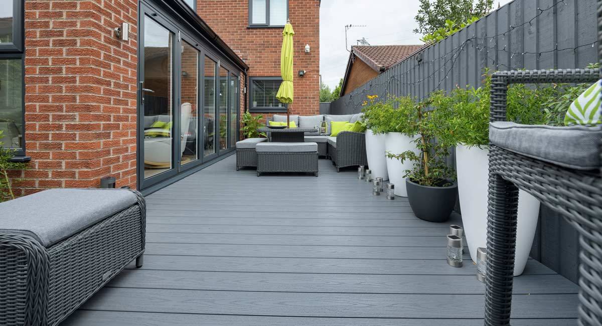 20 Grey Garden Decking Ideas You Should Look | SharonSable