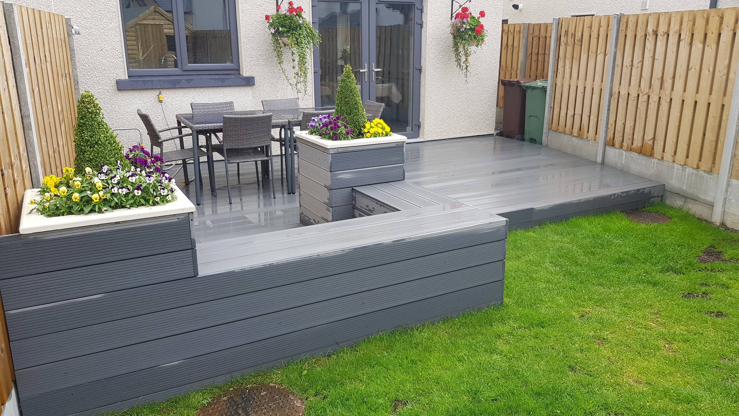 20 Grey Garden Decking Ideas You Should Look | SharonSable
