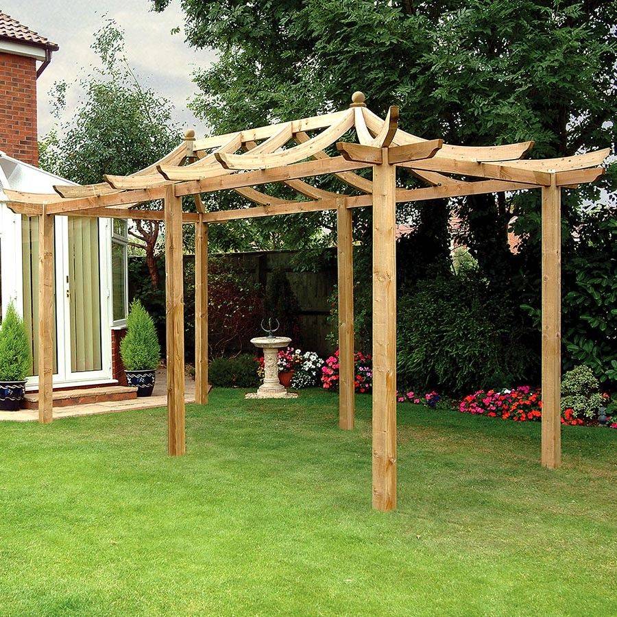 23 Japanese Garden Pergola Ideas Worth a Look | SharonSable