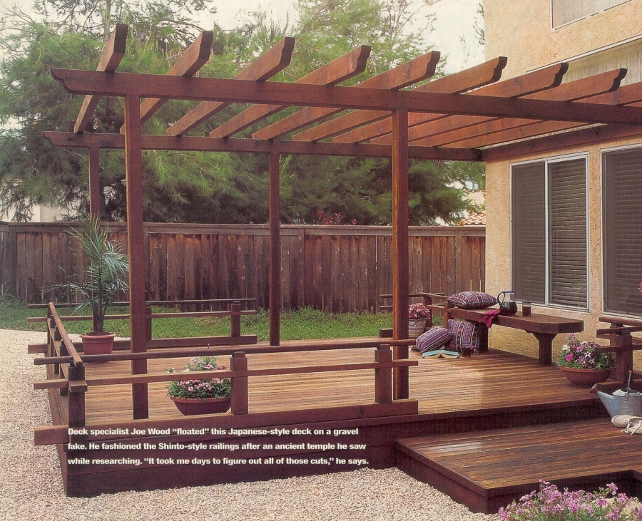 23 Japanese Garden Pergola Ideas Worth a Look | SharonSable