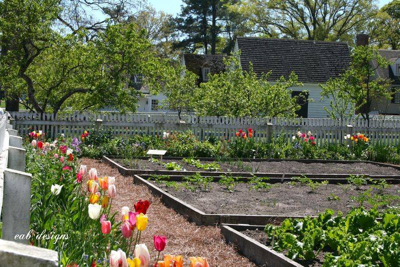 18 Colonial Kitchen Garden Ideas You Should Check | SharonSable