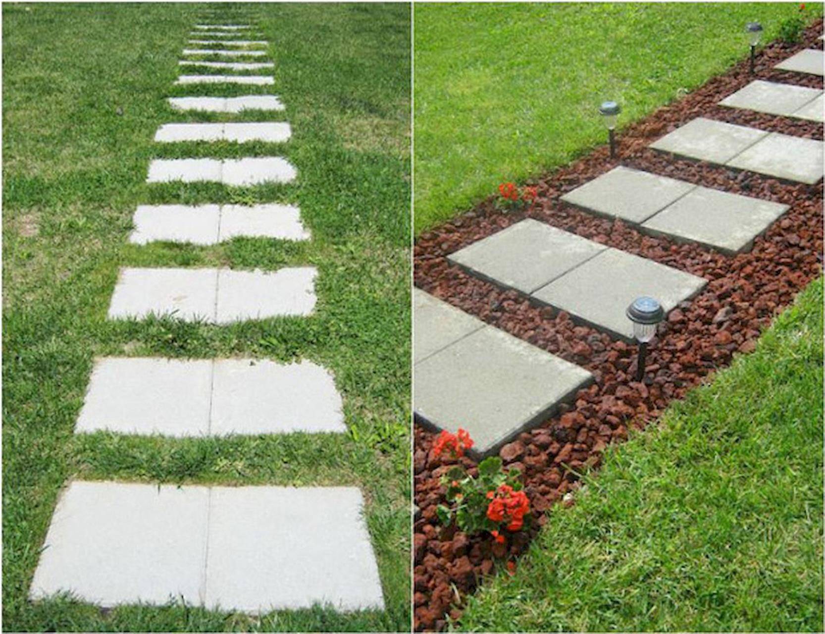 17 Cheap DIY Garden Path Ideas You Cannot Miss | SharonSable