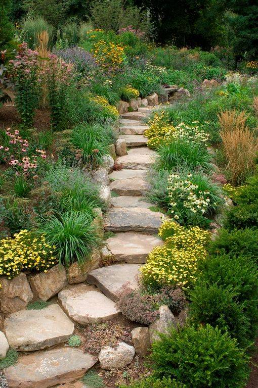 24 Rustic Garden Paths and Walkways Ideas You Should Check | SharonSable