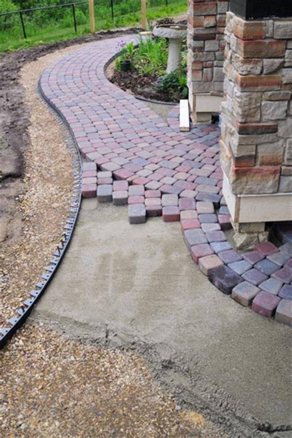 20 Brick Garden Paths and Walkways Ideas You Should Check | SharonSable