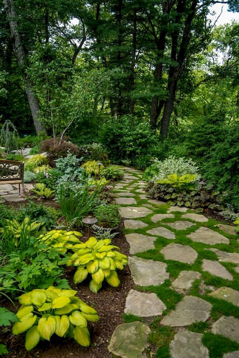 24 Beautiful Garden Pathways Ideas You Gonna Love | SharonSable
