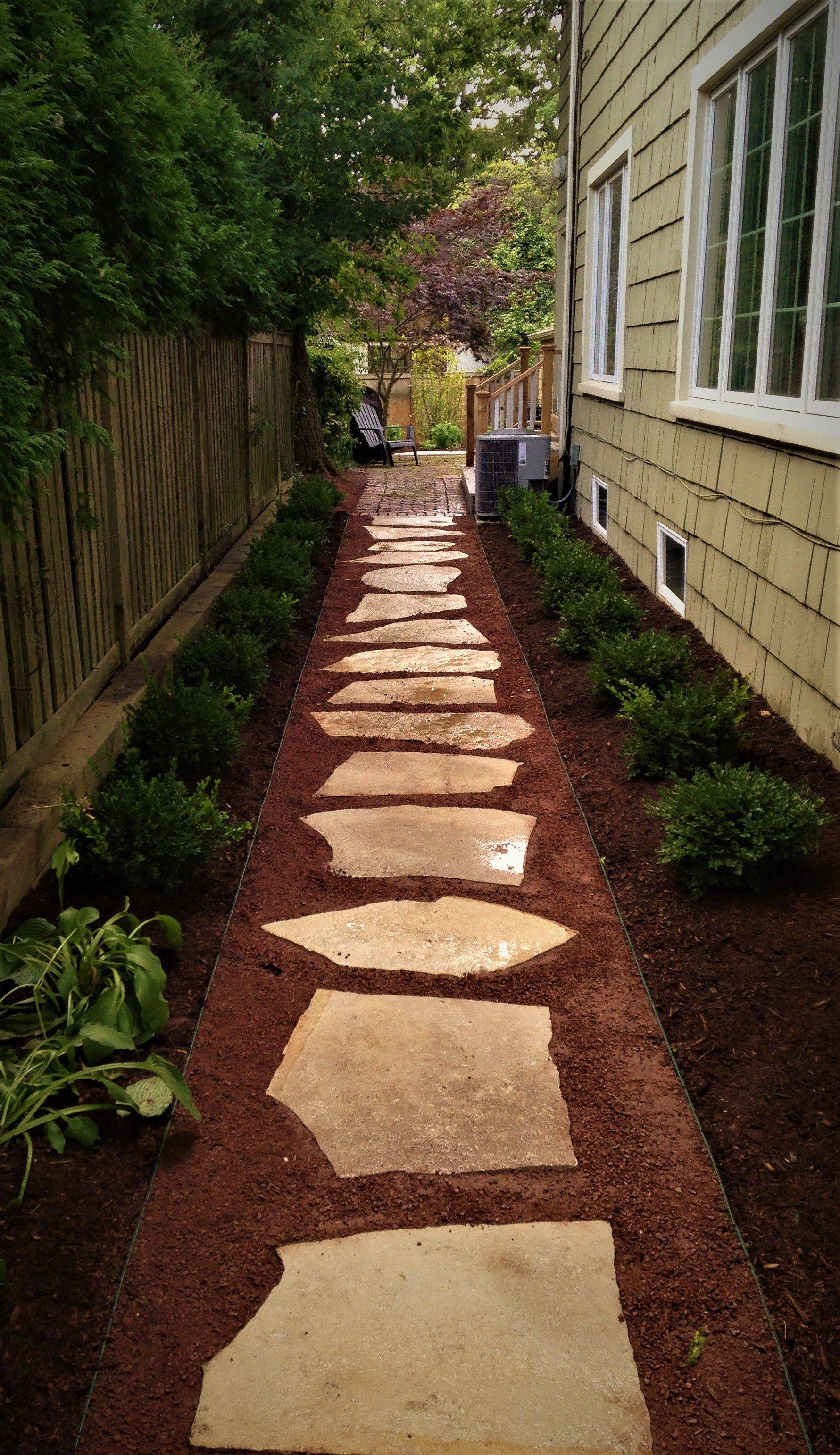 21 Garden Pathway Flagstone Ideas Worth to Check | SharonSable