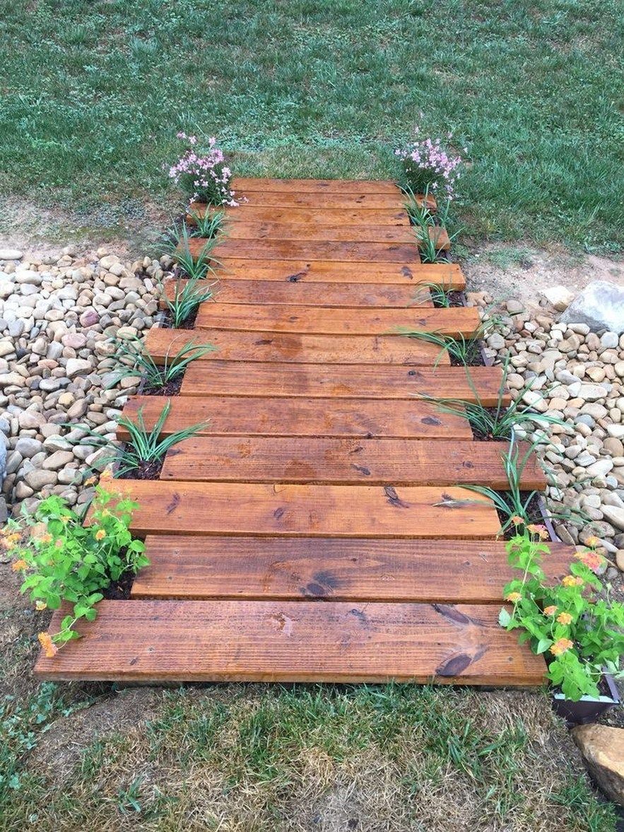 26 Wooden Garden Path Ideas Worth a Look | SharonSable