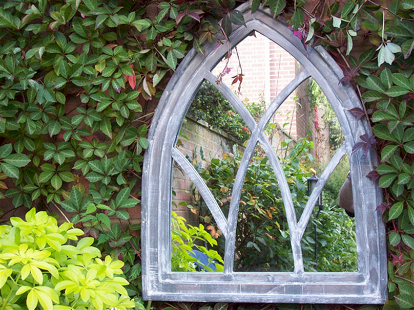 23 DIY Garden Mirrors Ideas Worth a Look | SharonSable