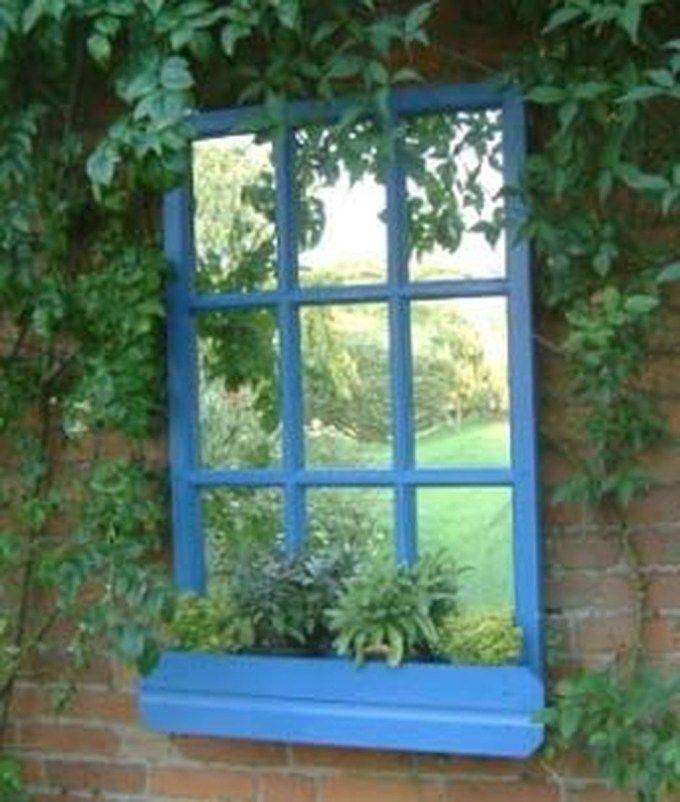 23 DIY Garden Mirrors Ideas Worth a Look | SharonSable