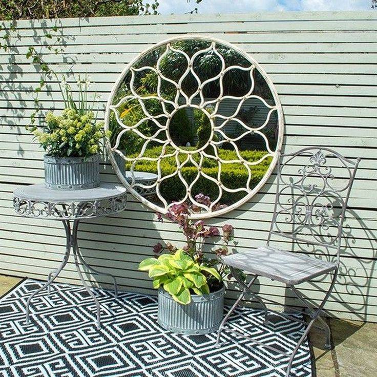 23 DIY Garden Mirrors Ideas Worth a Look | SharonSable