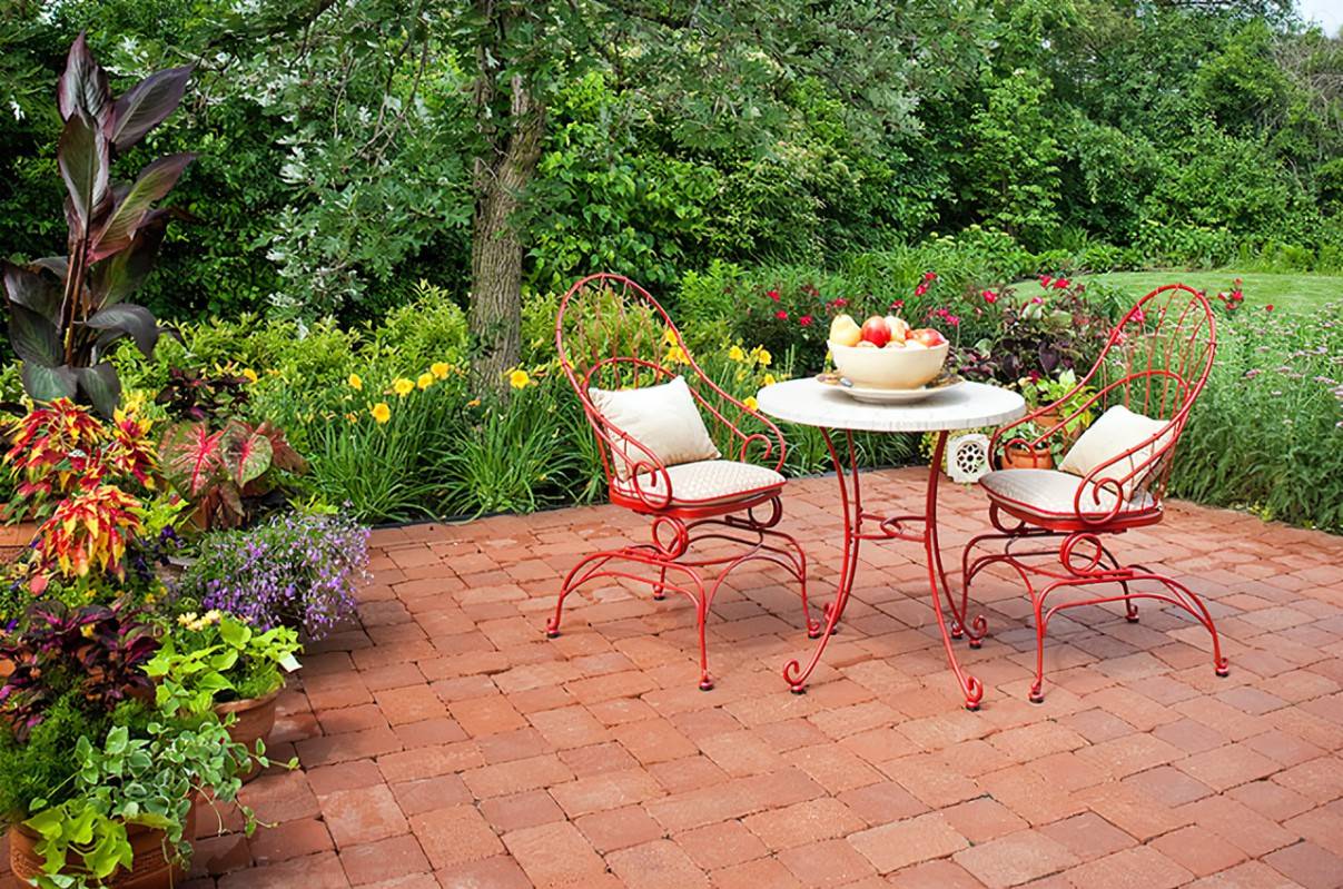 23 French Patio Garden Ideas For This Year | SharonSable