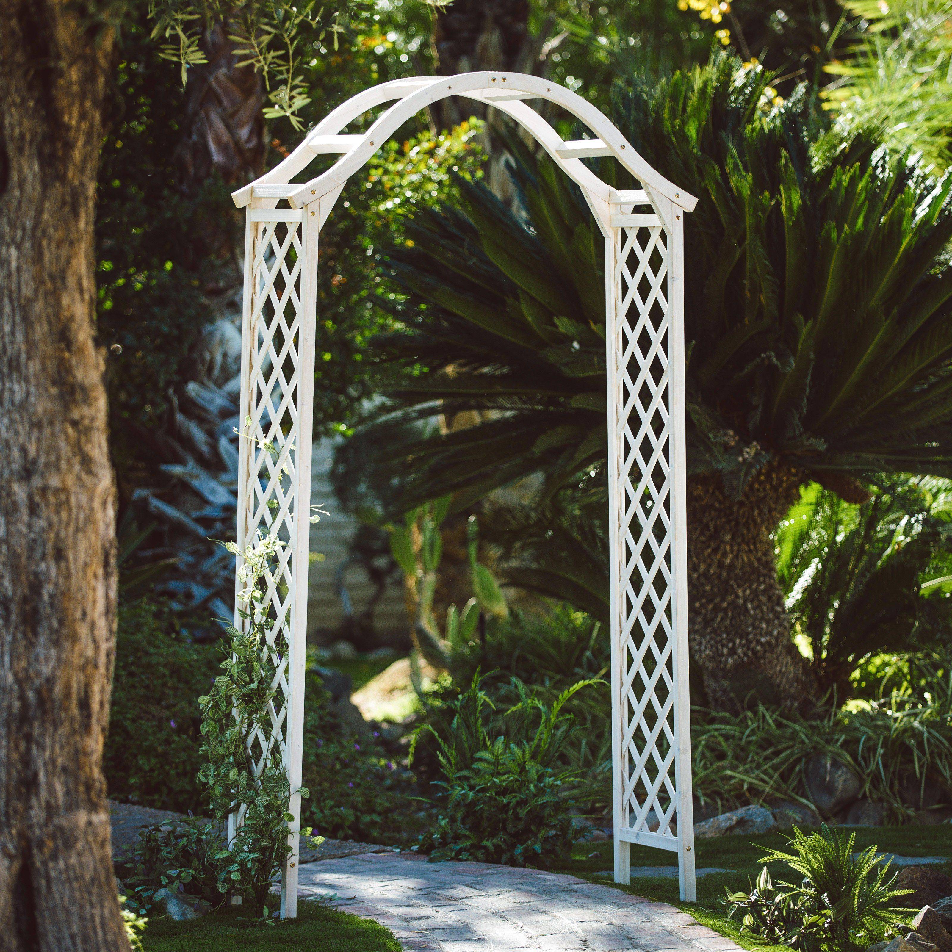 19 Wooden Garden Arbor Ideas For This Year | SharonSable