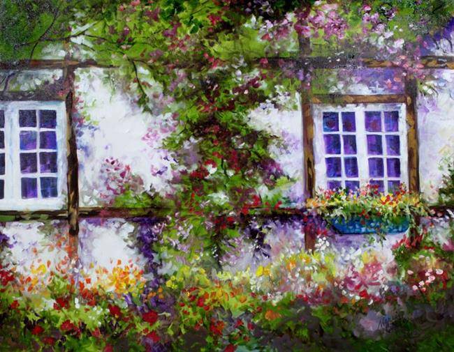 21 English Garden Paintings Ideas You Should Check | SharonSable