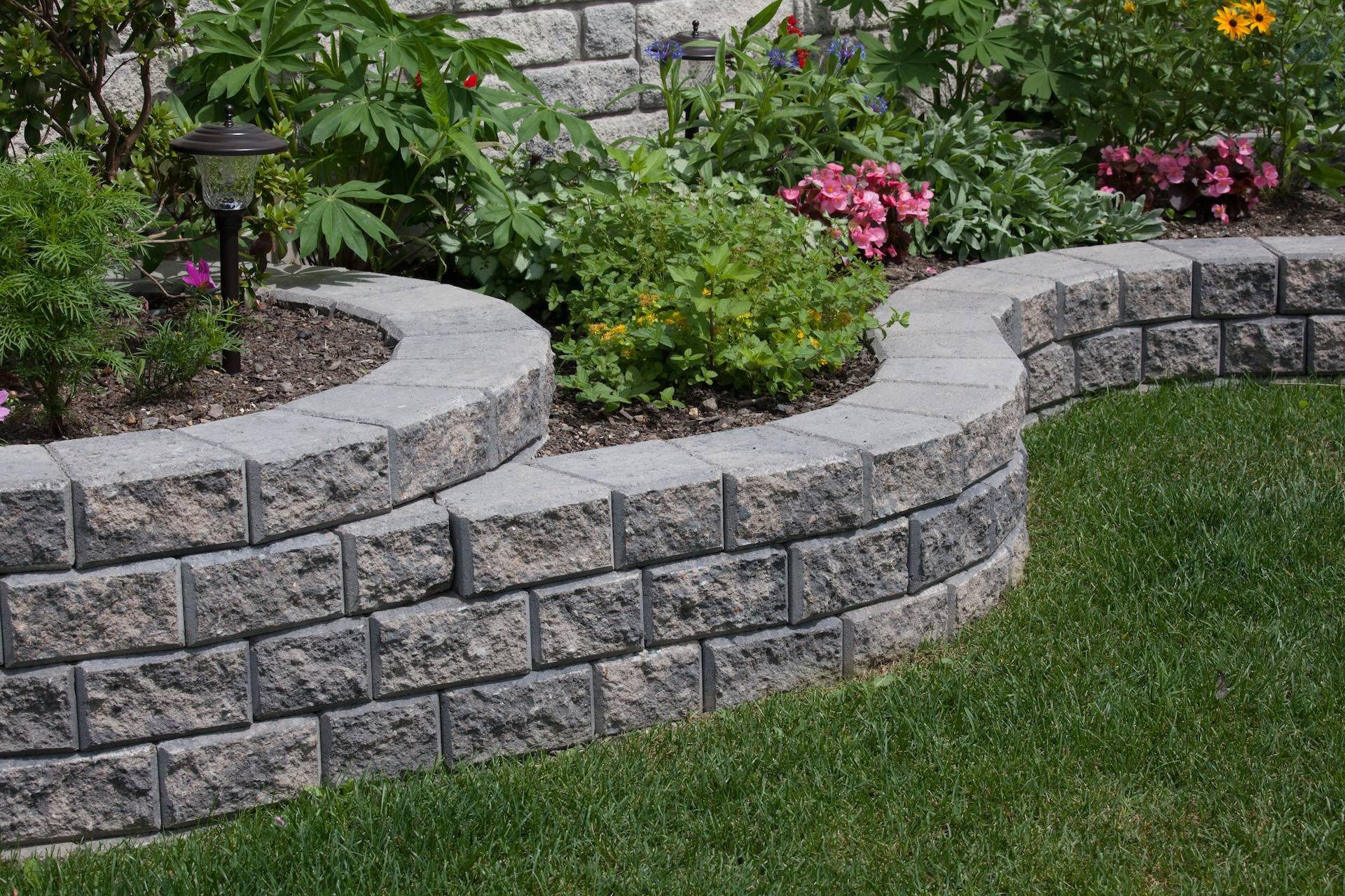 21 Garden Stone Wall Border Ideas To Consider | SharonSable