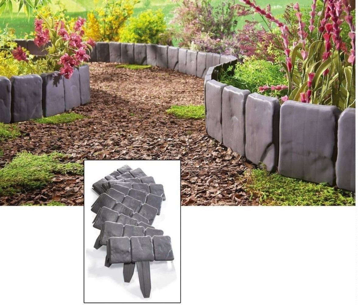 20 Faux Stone Garden Edging Ideas You Should Check | SharonSable
