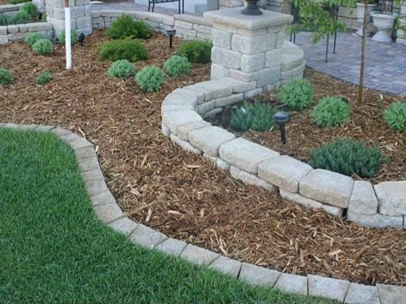 20 Faux Stone Garden Edging Ideas You Should Check | SharonSable
