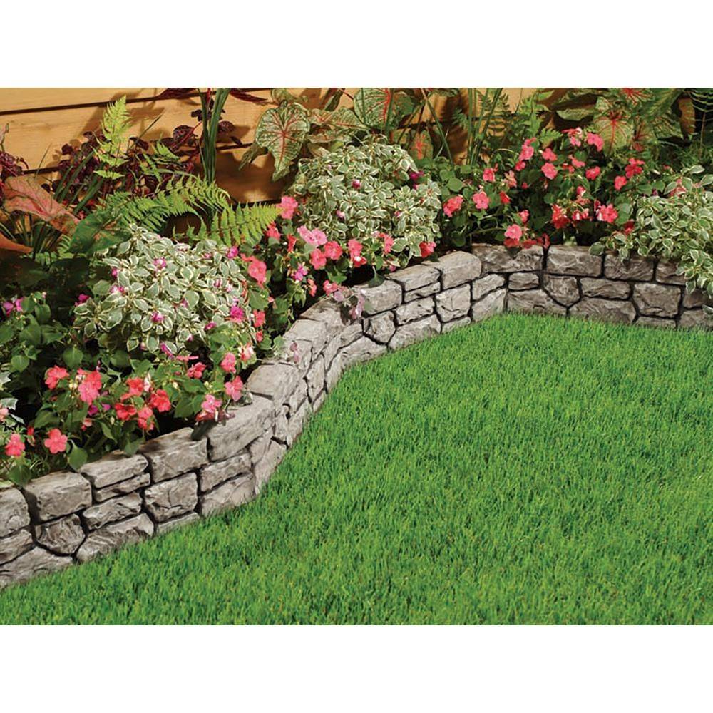 20 Faux Stone Garden Edging Ideas You Should Check | SharonSable