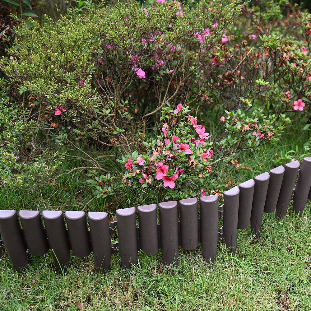 15 Brown Plastic Garden Border Edging Ideas Worth to Check | SharonSable