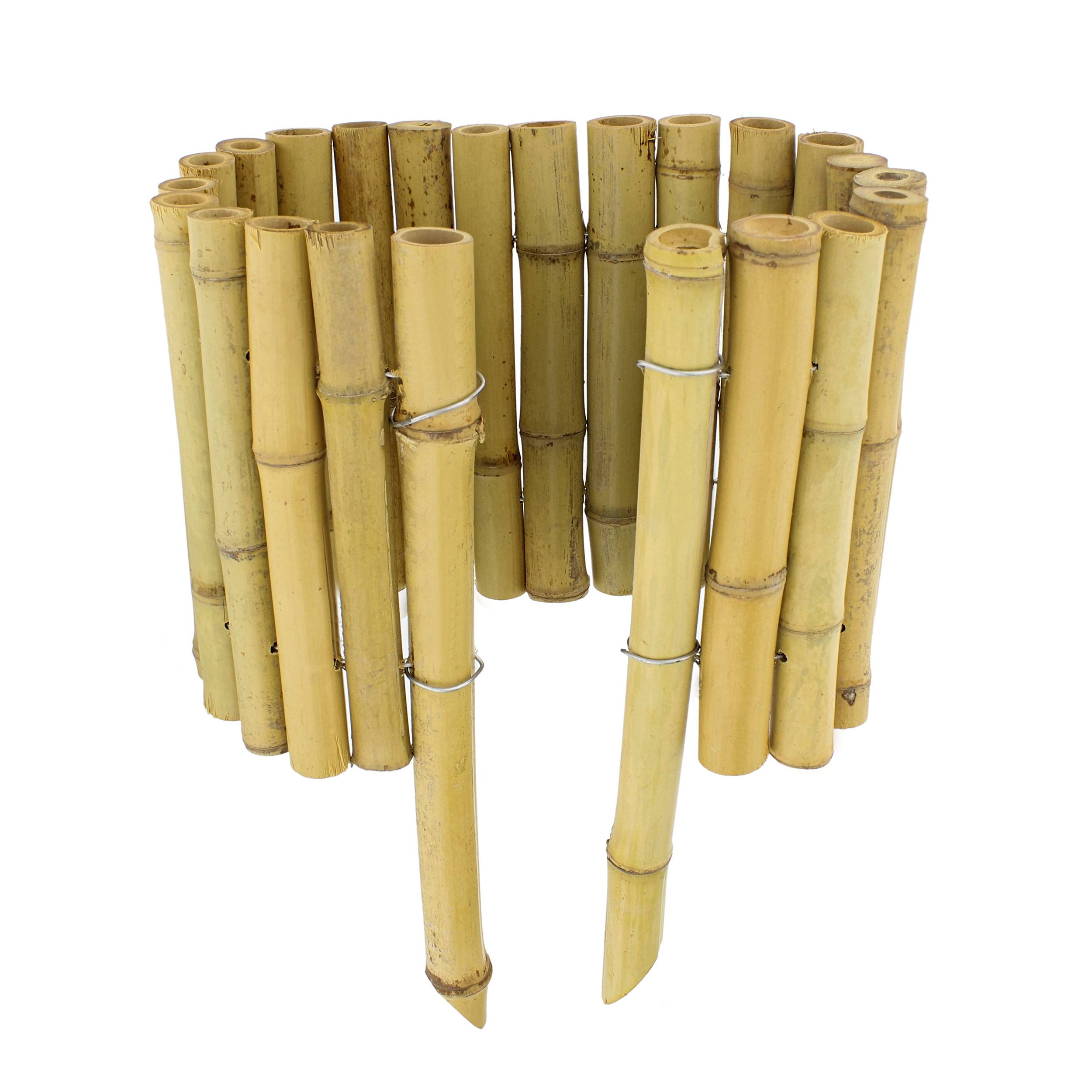 24 Bamboo Garden Edging Border Ideas To Consider | SharonSable