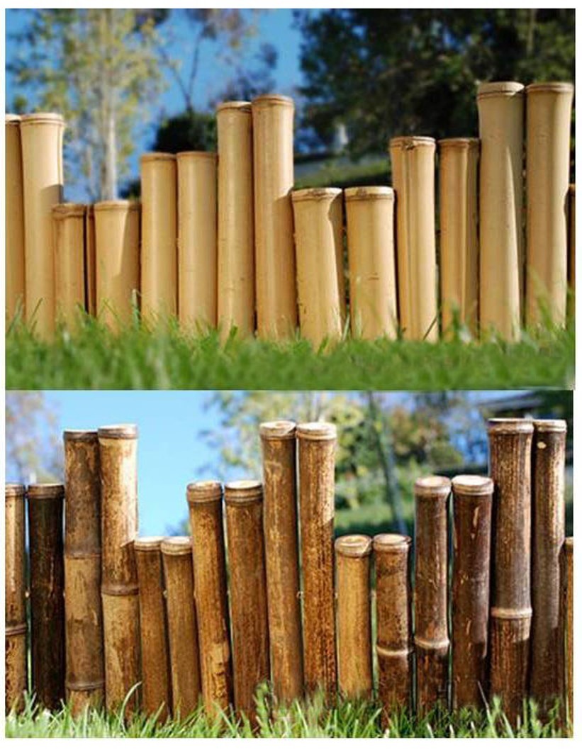 24 Bamboo Garden Edging Border Ideas To Consider Sharonsable